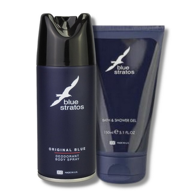 Køb Bleu Blue Stratos Deo & Shower Gel - BilligParfume.dk