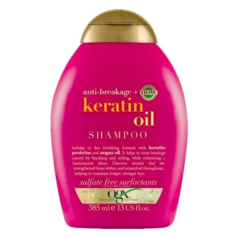 Køb Ogx Keratin Oil Shampoo 385 ml - BilligParfume.dk