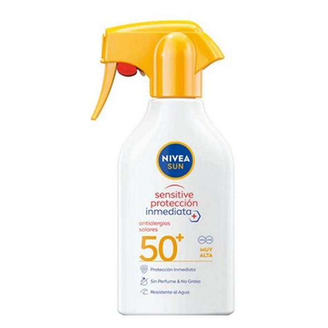 Køb Nivea Sun Sensitive Protect Spray SPF50+ BilligParfume.dk